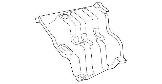 205-680-10-22-64 - Heat Shield 2015-2020 Mercedes-Benz | Mercedes-Benz ...