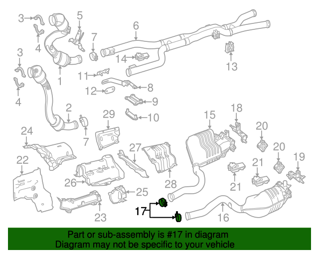 1994-2024 Mercedes-Benz Clamp 000-490-14-41 | Mercedes-Benz Parts