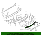 Genuine BMW 51-12-8-067-763 | G30 M550ix Rear Bumper Diffuser Cover ...