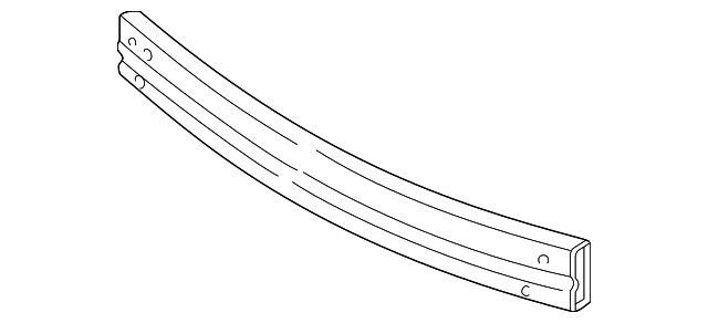 52131-52130 - Reinforced Beam 2000-2005 Toyota Echo | Ourisman Toyota Parts