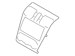 2015-2018 Subaru Center Bezel 66065FJ020 | Subaru Online Parts