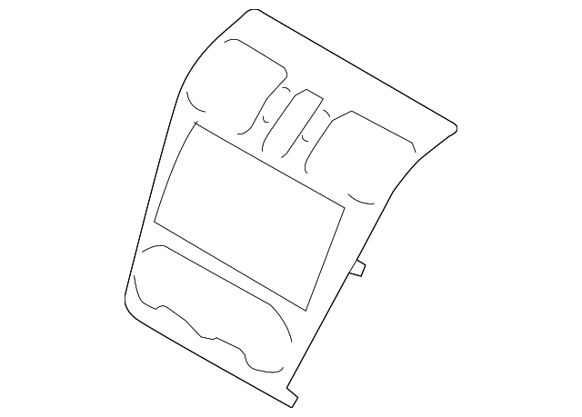 66065FJ030 - 2015-2018 Subaru - Center Bezel | OEM Subaru Parts Center