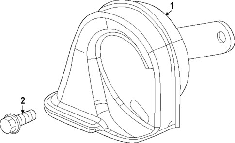 Horn for 2024 Honda CR-V | OEM Parts Online