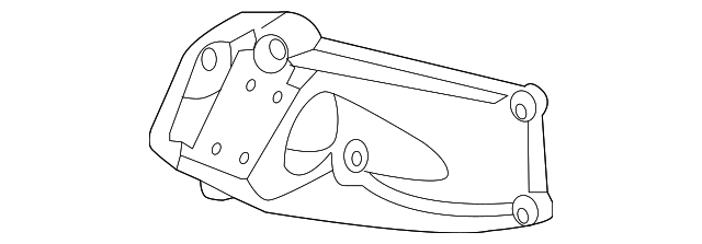 2015-2021 Volvo Catalytic Converter Lower Bracket 31370633 | TascaParts.com