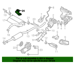 2015-2018 Volvo Exhaust Tail Pipe Tip - Passenger Side (RH) 31392633 ...