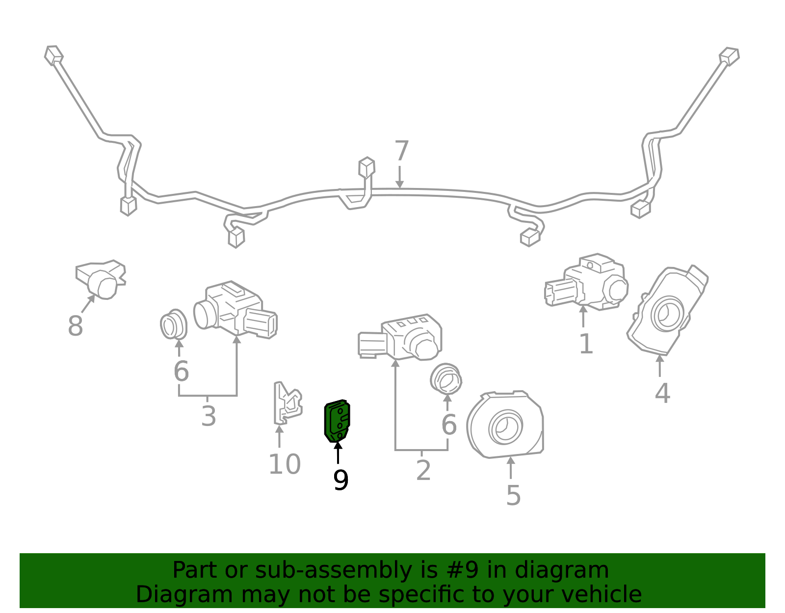 2019-2020 Toyota Actuator 88940-47061 | Toyota Parts Center