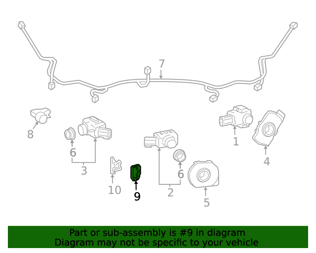 88940-47061 - Actuator - 2019-2020 Toyota | OEM Genuine Toyota Parts