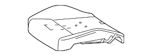246-910-23-03 - Pad Front Seat Cushion 2014-2020 Mercedes-Benz ...