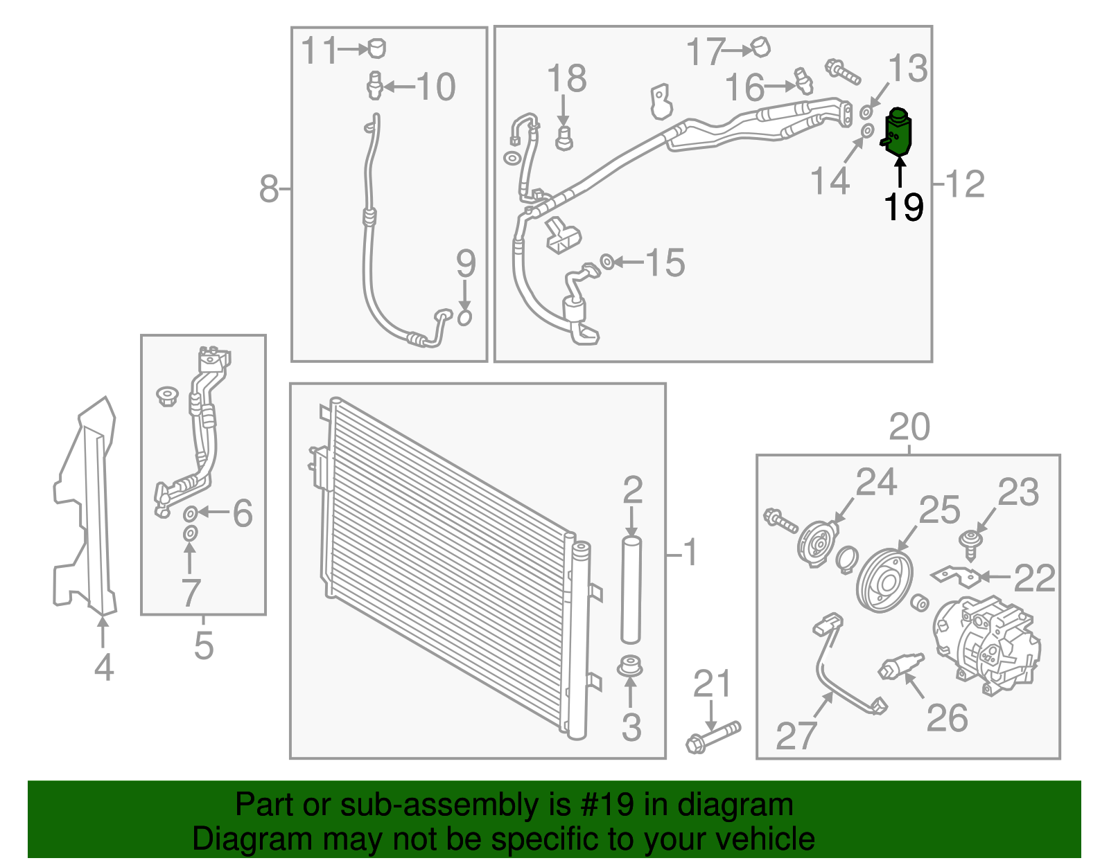 Hyundai - 97626-A6000 - Expansion Valve - 2014-2019 Hyundai | OEM ...