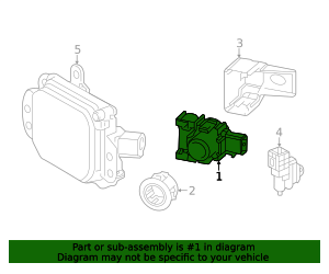 Genuine Toyota Park Sensor part# 89341-30040-C0 for 2016-2018 Toyota ...