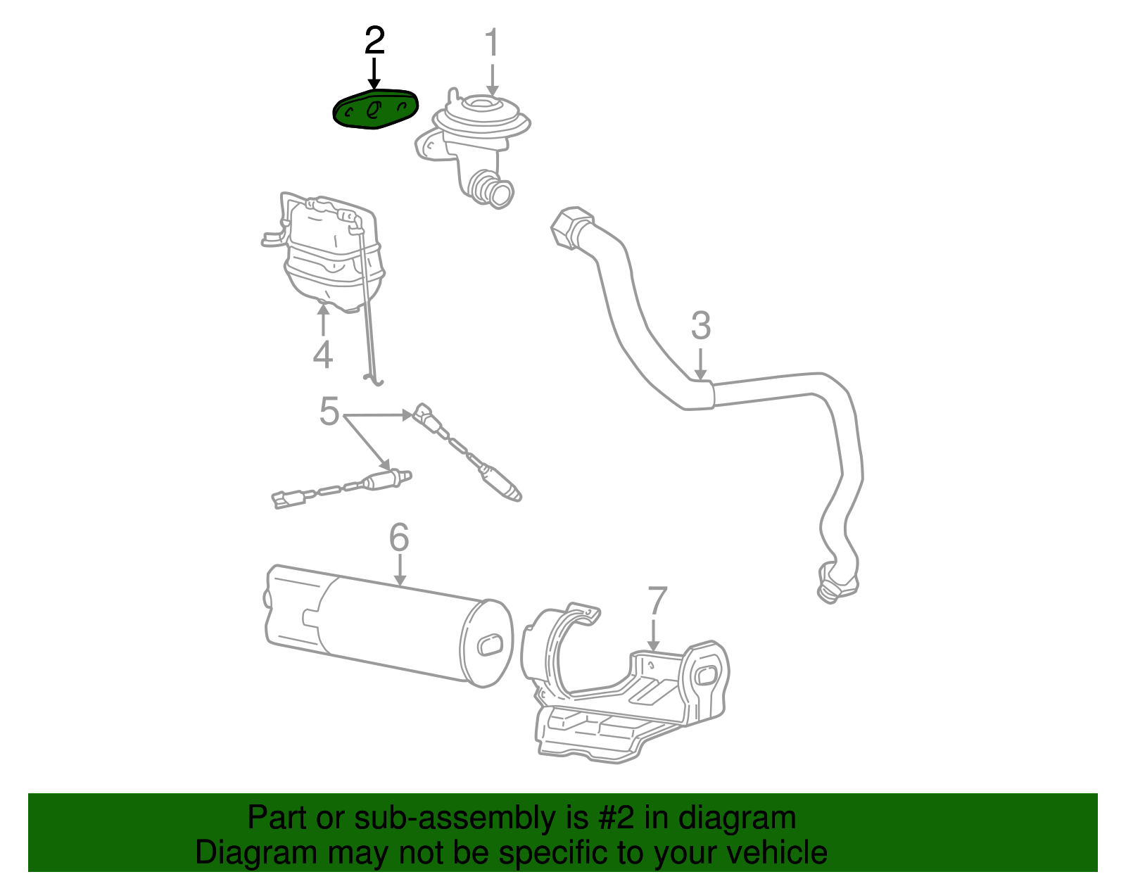 1997-2009 Ford | Valve Gasket | F6TZ-9D476-DA | Walls' Ford Parts