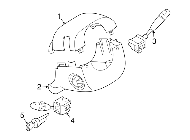 96943035 - Windshield Wiper and Washer Switch 2009-2011 GM ...