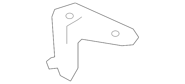 221-620-03-83 - Reinforcement Bracket 2007-2014 Mercedes-Benz ...