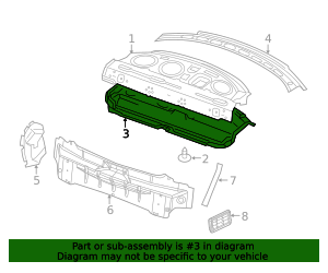 2005-2016 Mopar Silencer 4780894AJ | TascaParts.com