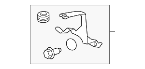 2018-2020 Land Rover Range Rover Velar Air Inlet Bracket LR092330 ...