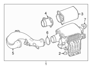 274-090-09-29 - Intake Tube 2016-2019 Mercedes-Benz | Mercedes-Benz USA ...
