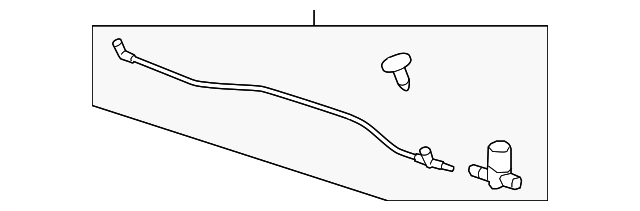 2013-2020 Chevrolet Windshield Washer Nozzle Hose 20910500 GM ...