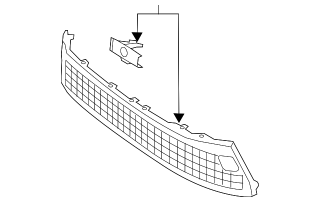 53111-78050 - Grille Assembly 2015-2017 Lexus NX200t | Lexus Parts Outlet