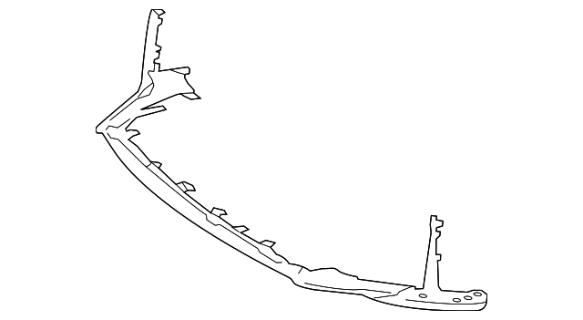 52411-78020 - Bumper Guard For 2015-2017 Lexus NX200t | Lexus OE Parts