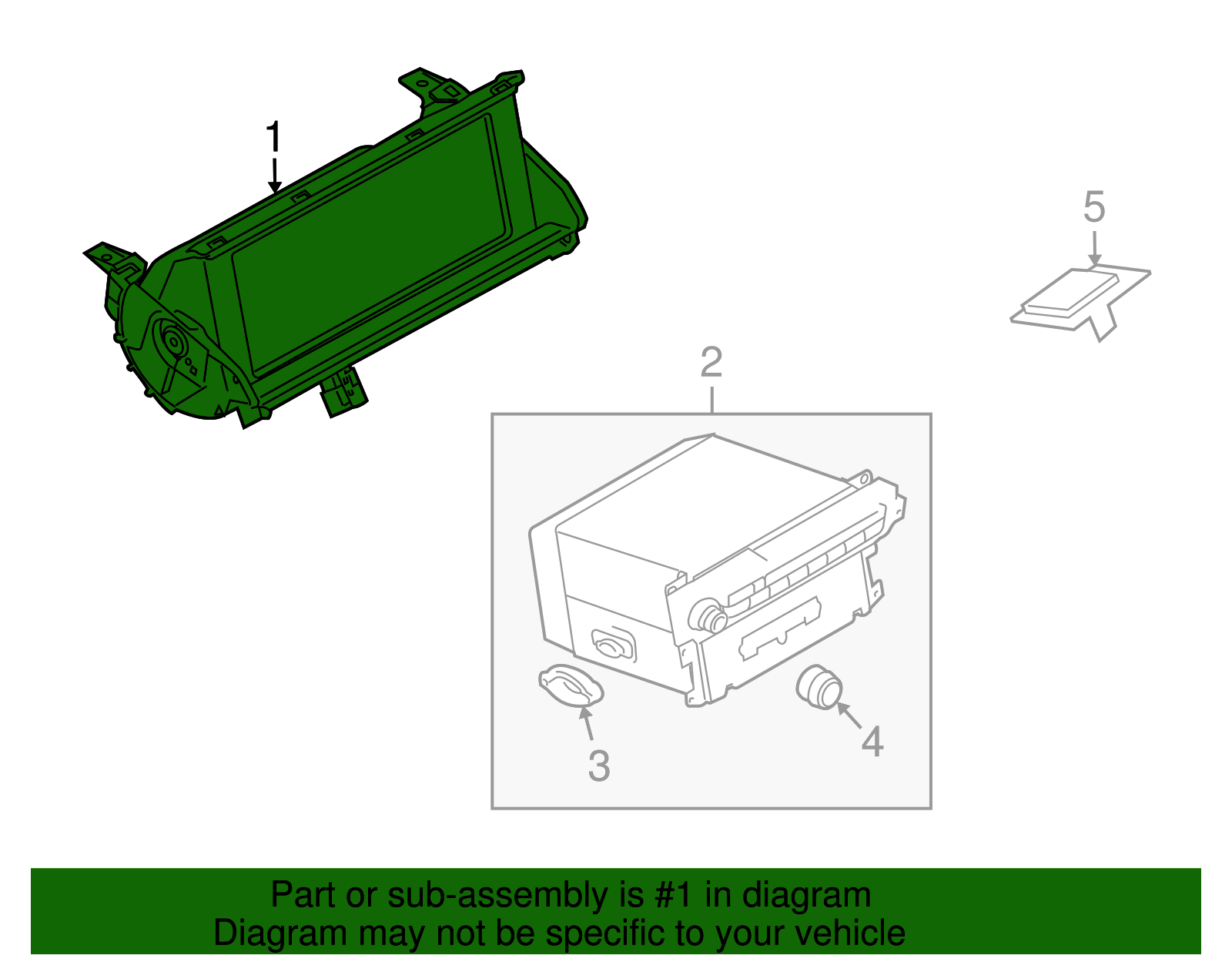 Genuine BMW 65-50-9-210-504 | Display System | FREE Shipping on Most ...