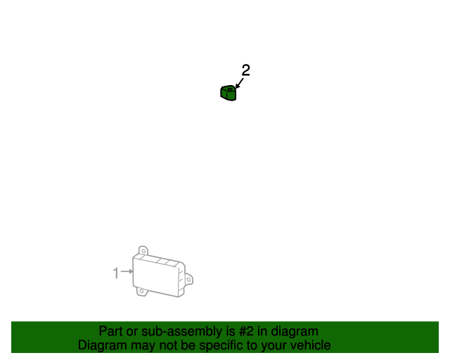 2006-2021 Lexus Warning Buzzer 89747-02010 | OEM Parts Online