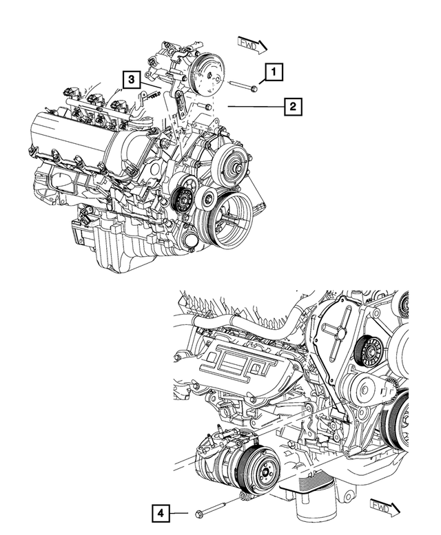 6104396AA - Hex Head Screw And Washer 2008-2024 Mopar | Mopar Factory Parts