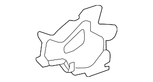 55734-F4010 - 2018-2022 Toyota C-HR - Inner Shield | Nucar Toyota Parts