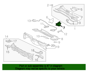 55734-F4010 - 2018-2022 Toyota C-HR - Inner Shield | Nucar Toyota Parts