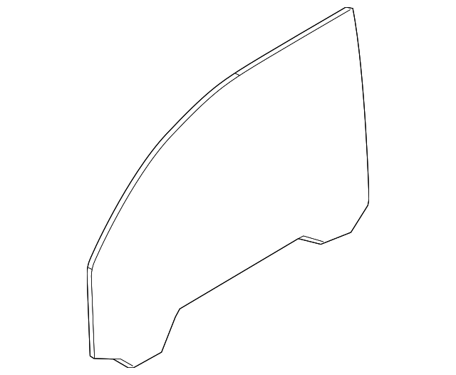 51337268720 - 2014-2021 BMW Door Glass (51-33-7-268-720) | Parts ...