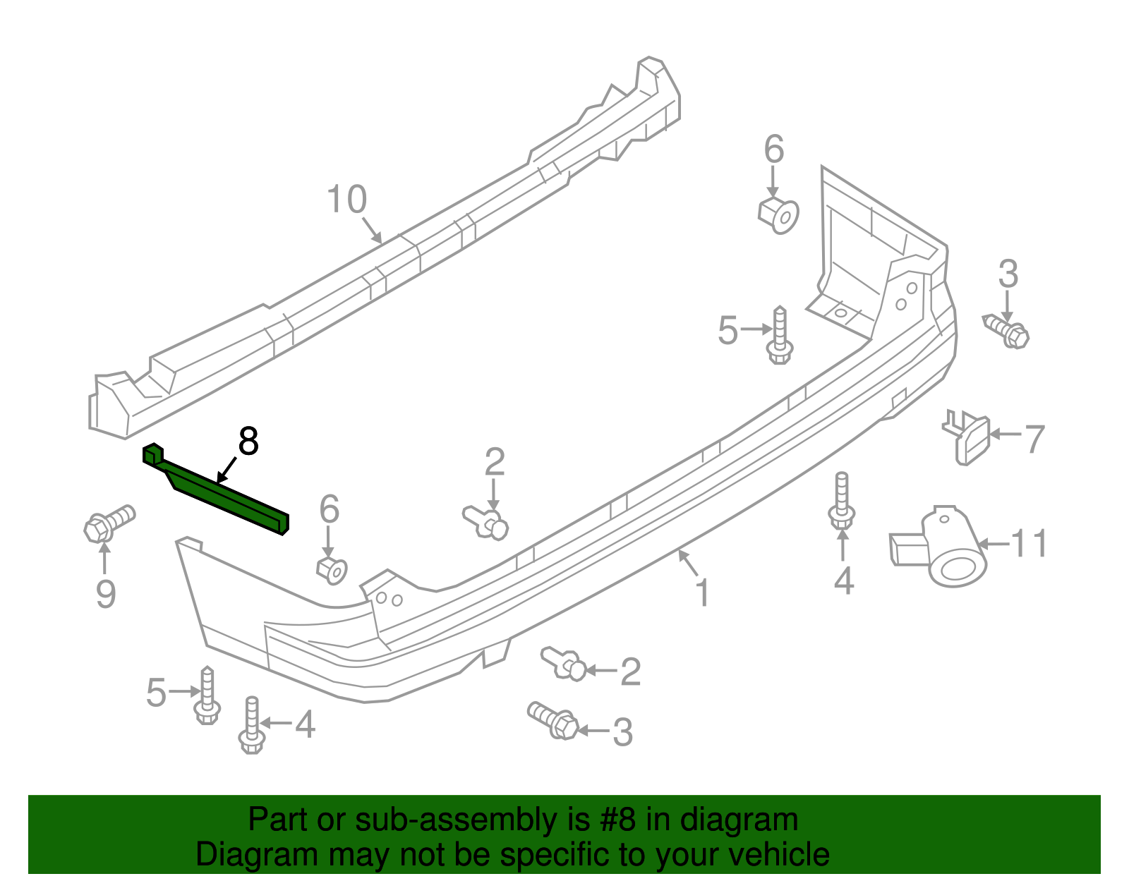 2013-2021 Nissan NV200 Side Bracket 85229-3LM0A | Ziegler Nissan of ...