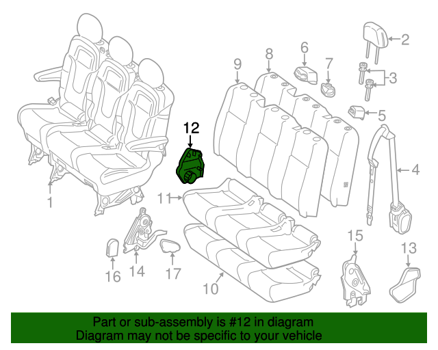 000-942-56-22-9051 - Side Cover 2016-2020 Mercedes-Benz Metris ...