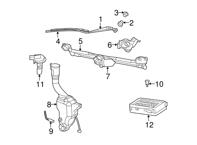 2005-2010 Mopar Reservoir 5170706AA | TascaParts.com