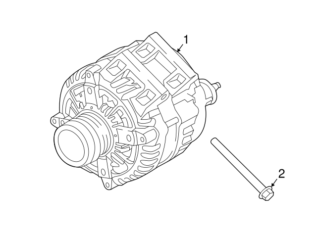 2021-2024 Chrysler Alternator 68417025AA | Mopar Parts Canada