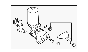 2017-2025 Nissan | Brake Booster | 47210-EZ00B | Tom Wood Nissan Parts