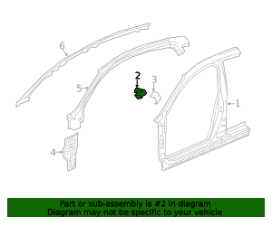 63143-TBA-A01 - Aperture Panel Bracket 2016-2022 Honda | Honda Parts Online