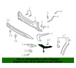 2016-2022 Mitsubishi Lower Molding 6407A144 | OEM Parts Online