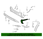 2016-2022 Mitsubishi Side Molding 6407A145 | Mitsubishi Parts Warehouse