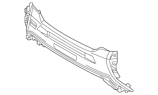 62023W130P - Cover, Front Bumper 2019-2022 Mitsubishi | Mitsubishi ...