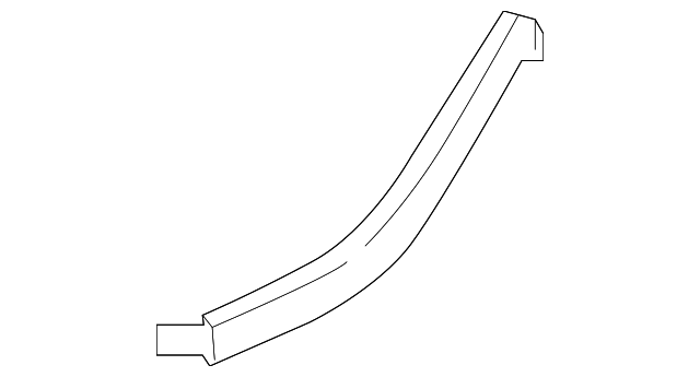 6407A142 - Upper Molding 2016-2022 Mitsubishi | Mitsubishi Direct Parts