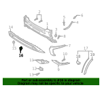 2015-2021 Mitsubishi Lower Panel Clip MR590000HB | Auto Parts