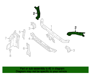 F2512-9AMMA - Outer Support 2018-2019 Nissan Sentra | Nissan Parts ...