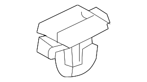 87715-3K000 - Front Trim Retainer Clip - 2014-2020 Kia | Kia Auto Parts