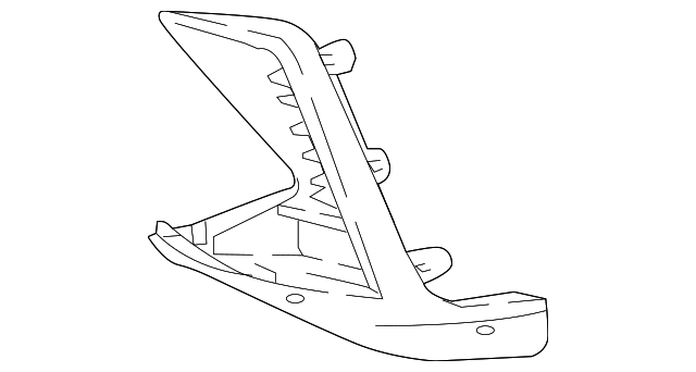 53142-78110 - Fog Lamp Bezel For 2018-2021 Lexus | Lexus OE Parts