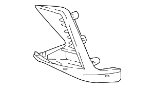 2018-2021 Lexus Fog Lamp Bezel 53141-78050 | Longo Lexus