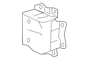 52140-78010 - Bumper Bracket For 2015-2021 Lexus | Lexus OE Parts