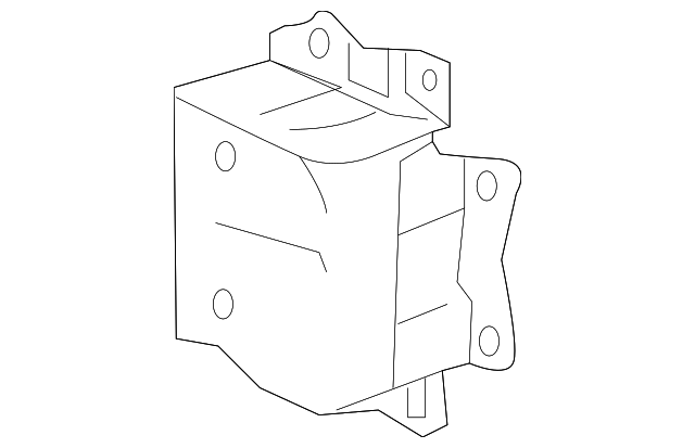 52140-78010 - Bumper Bracket For 2015-2021 Lexus | Lexus OE Parts