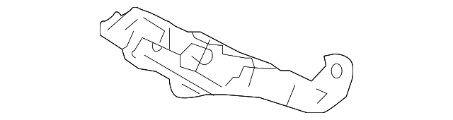 2015-2021 Lexus Side Retainer 52536-78010 | OEM Parts Online