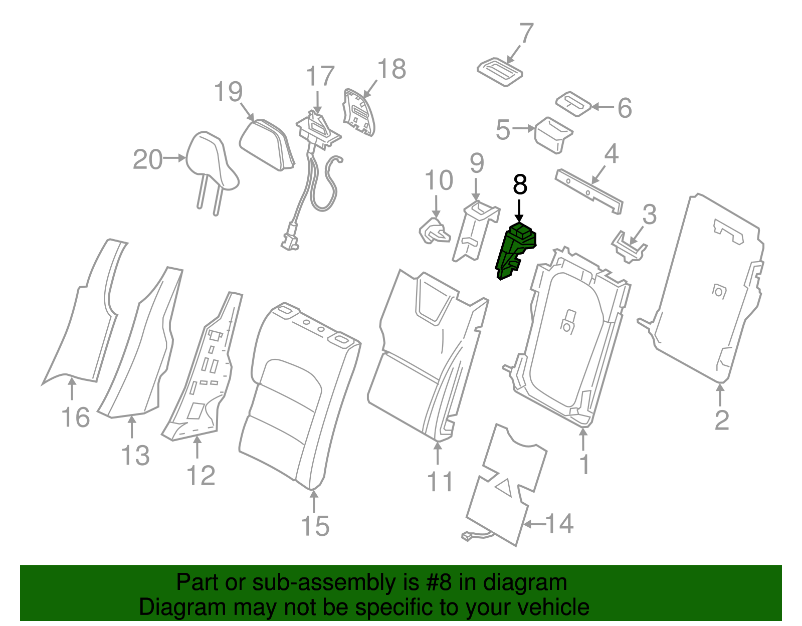 39852162 - Lock Assembly - RIGHT - PASS SIDE - 2008-2018 Volvo | Volvo ...