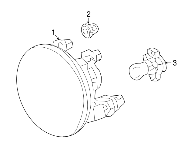 2007-2022 GM Front Fog Lamp 15839896 | AutoNationParts.com