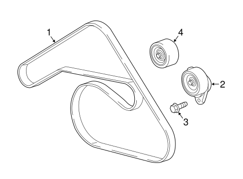 Belts & Pulleys for 2020 Chevrolet Camaro | GM Parts Center